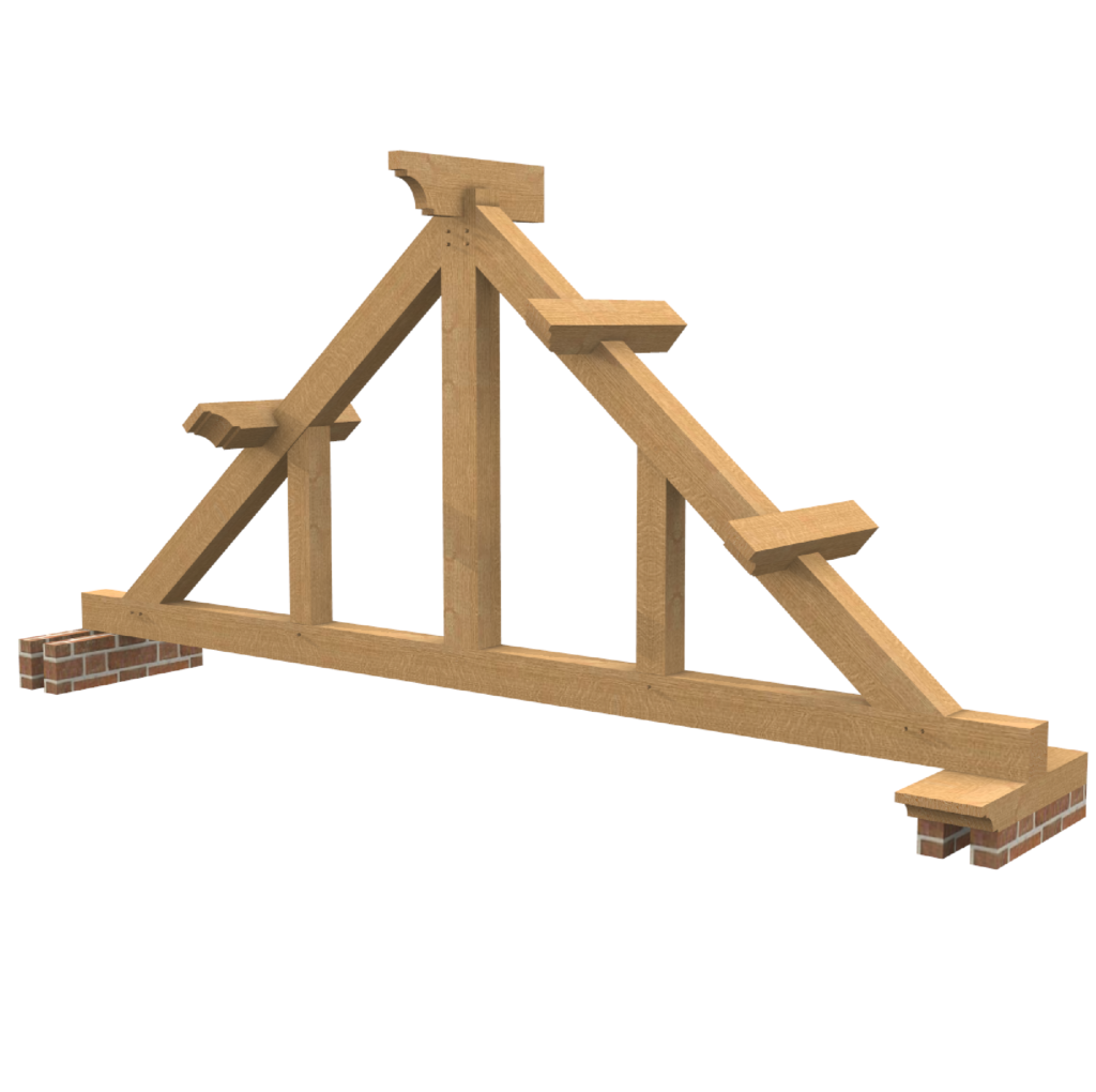Oak Trusses & Roof Beams - Budget-Friendly, Hidden Steel Fixing