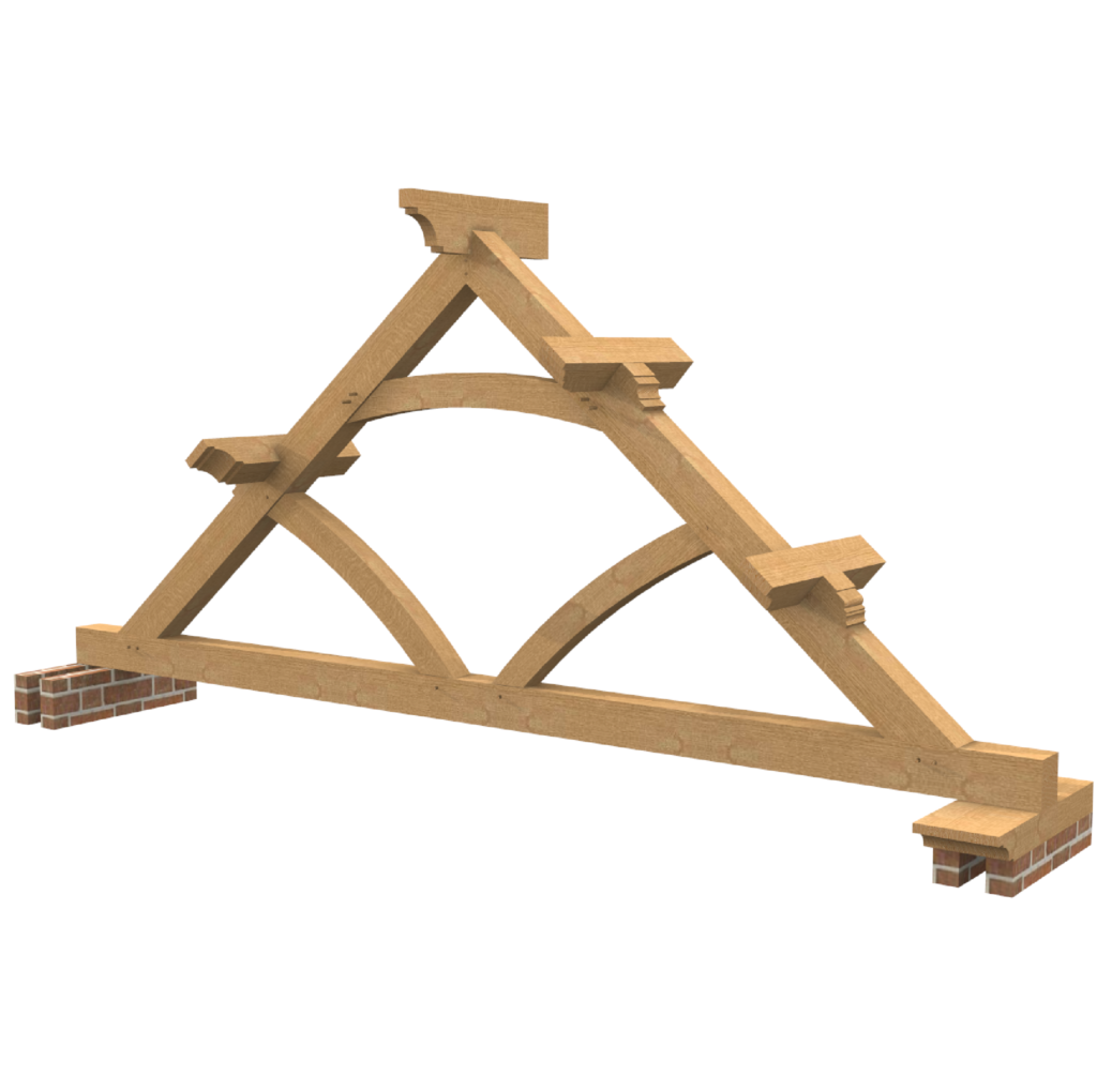 Oak Trusses & Roof Beams - Budget-Friendly, Hidden Steel Fixing