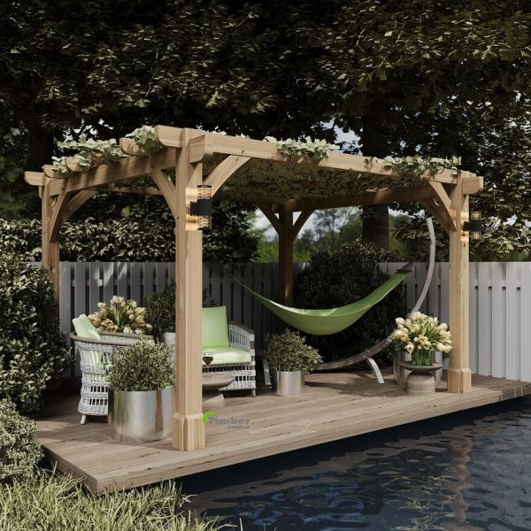Pergolas - Affordable Bespoke Oak Garden Pergolas. Contact Us!