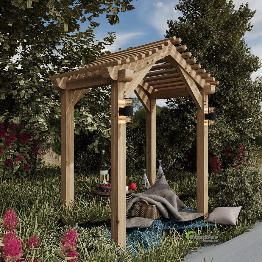 What Is an Oak Garden Arbour? | Benefits & Design Ideas